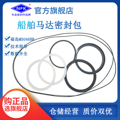 船舶马达密封件包适用于M5046-BR密封圈液压马达油缸油封修理包