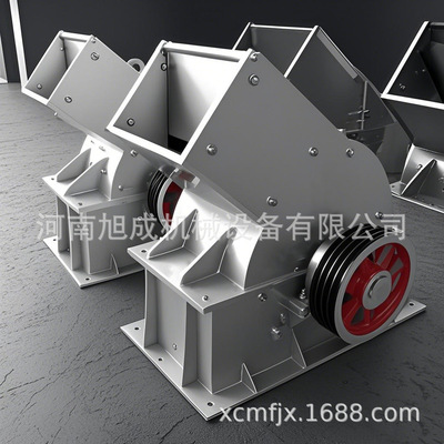粉煤机小型建筑垃圾锤式破碎机土壤鹅卵石粉碎牛羊鸡粪移动粉碎机