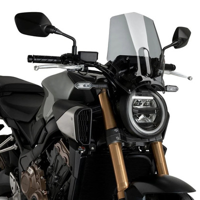 适合 本-田 CB650R 2024-2026 改装摩托车 前风挡 挡风玻璃 风镜
