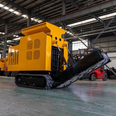 出口新西兰履带颚式破碎机 CRAWLER JAW CRUSHER 可移动碎石机