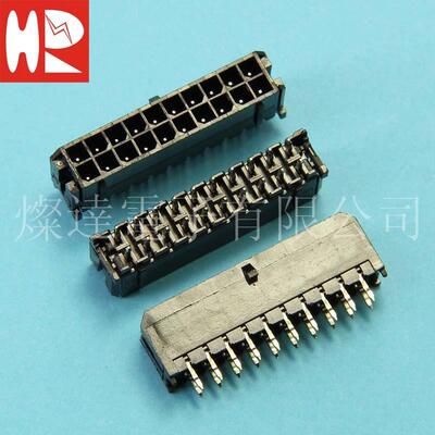 台湾灿达HR连接器 C3030WV-F-2X10P Wafer 针座双排端子