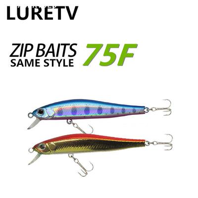 DLURETV SAME STYLE 75F 路亚硬饵沉水米诺溪流鳜鱼路亚7cm5g9075