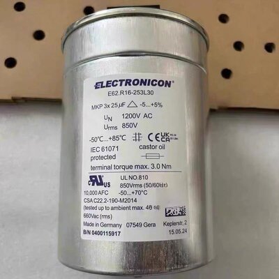 议价ELEROCON电容器E62.R16-253L30E62.R16-203L30E62.R16-303L30