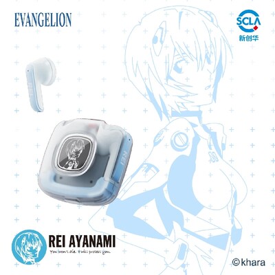 正品EVA新世纪福音战士绫波丽无线蓝牙耳机EVA-02.00安卓苹果通用