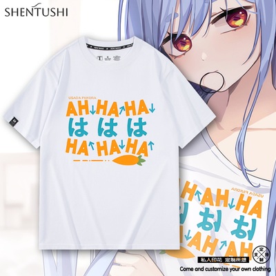 休闲宽松纯棉情侣短袖