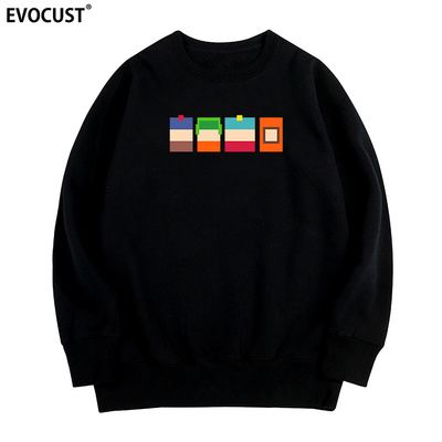 South Park Logo南方公园南方四贱客衰仔乐园男女圆领卫衣