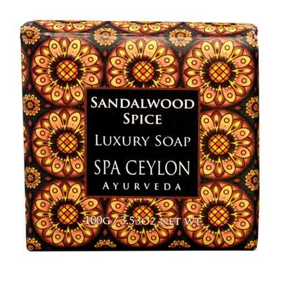 斯里兰卡锡兰spa ceylon精油香皂芳香精油皂香皂100克檀香