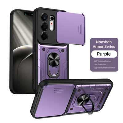 南山甲适用于TECNO CAMON50 4G/CN5指环扣手机壳推拉窗镜头盖车载磁吸加厚军士防摔支架多功能