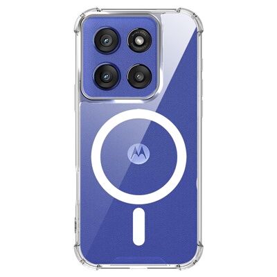 强磁吸适用于Motorola Moto Edge70 Ultra四角防摔手机壳Moto Signature 5G无线充摩托罗拉X70 Air Pro 5G