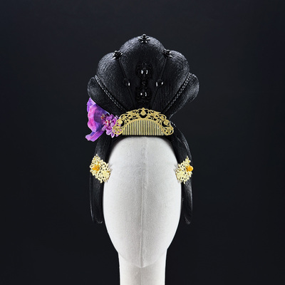 长安仕女舞蹈头饰古典舞汉唐头饰