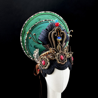 古典舞敦煌飞天菩萨琵琶舞头饰