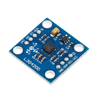 GY-50 L3G4200D三轴数字陀螺仪传感器模块角速度模块IIC/SPI接口