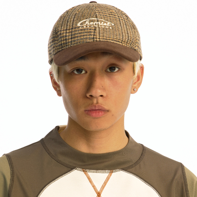 化学制品 老爸衣橱里翻出来的 粗花呢棒球帽 C1_KHI/BWN_CAP