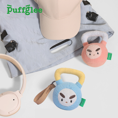 Puffglee毛绒壶铃人用公仔挂件球