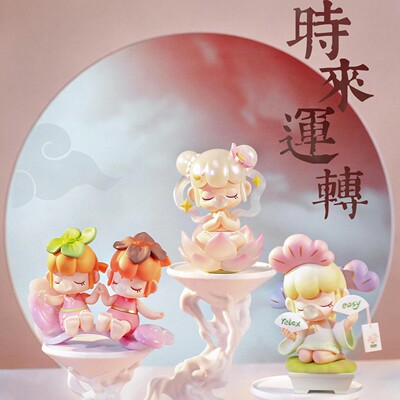 正版rolife若来Nanci囡茜时来运转系列潮玩桌面盲盒摆件礼物周边