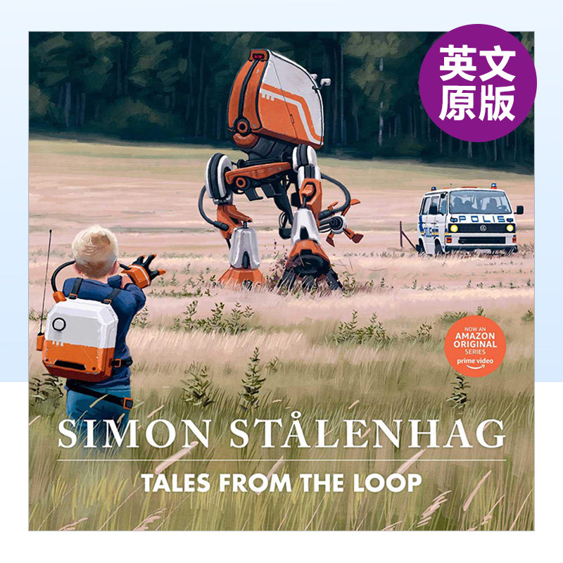【现货】【亚马逊原创剧集原画】环形物语英文插画原画设定集Tales from the Loop Simon St著Simon & Schuster出版_虎窝淘