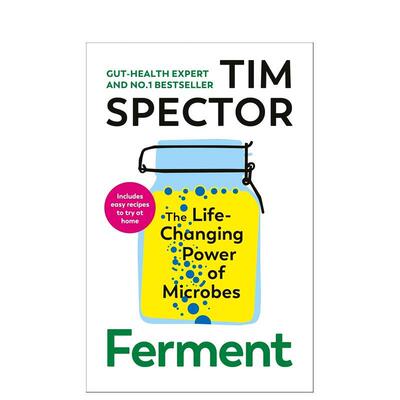 【预售】发酵Ferment英文餐饮Tim Spector精装进口原版书Jonathan Cape9781787334656