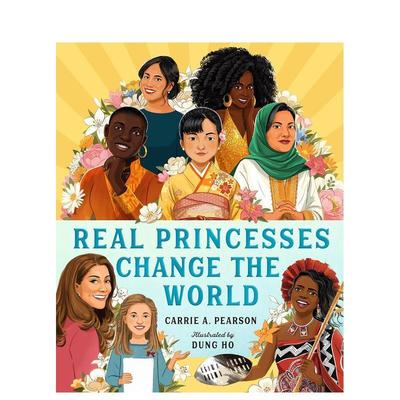 【现货】真正的公主改变世界Real Princesses Change The World英文儿童绘本人物传记Pearson精装Roaring Brook6-9岁进口原版书97