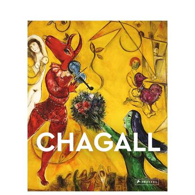 【现货】夏加尔Chagall英文外国美术20世纪Ines Schlenker简装Prestel进口原版书9783791386607