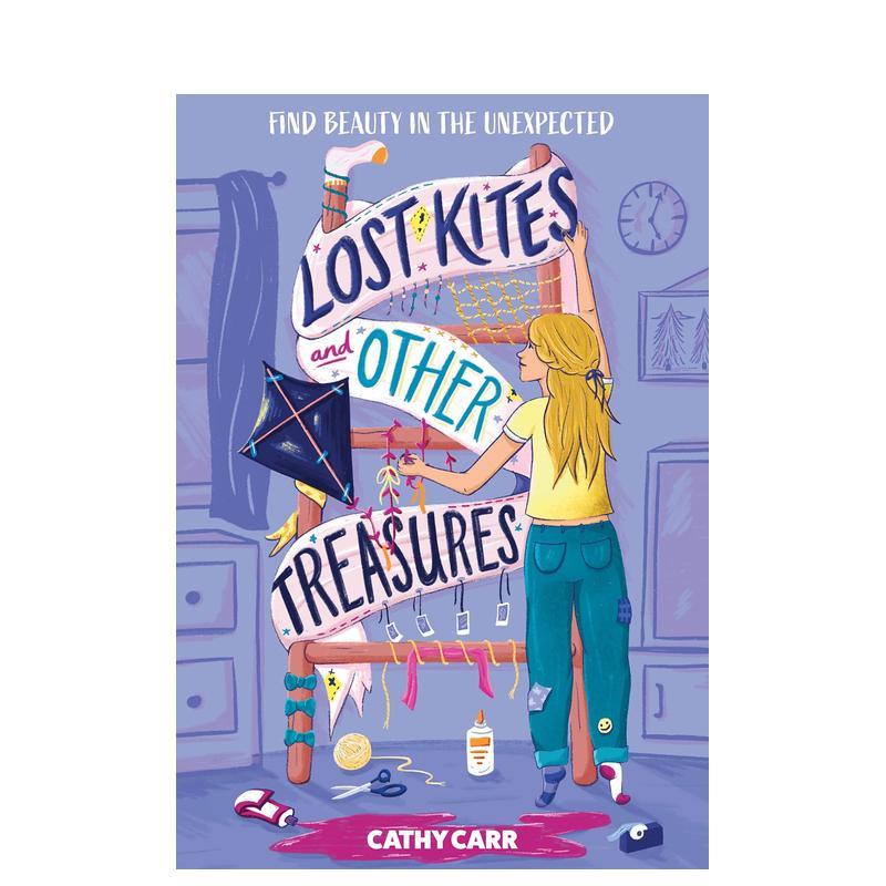 【现货】丢失的风筝和其它宝藏Lost Kites and Other Treasures英文儿童故事Cathy Carr精装3-6岁Amulet Books进口原版书