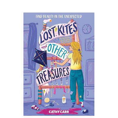 【现货】丢失的风筝和其它宝藏Lost Kites and Other Treasures英文儿童故事Cathy Carr精装3-6岁Amulet Books进口原版书