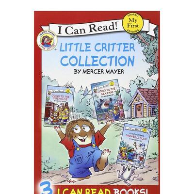 【现货】小毛孩 精套装【My First I Can Read!】Little Critter Collection英文儿童分阶阅读Mayer精套装Harpercollins3-6岁进口