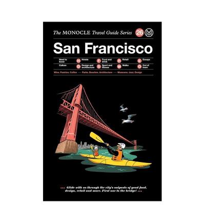 【现货】【Monocle旅行指南】三藩市【Monocle Travel Guide】San Francisco英文旅行Tyler Brule精装进口原版书Die Gestalten Ve