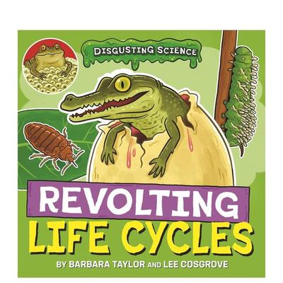 【预售】恶心科学令人作呕的生命周期Disgusting Science英文儿童绘本动物生态环保Barbara Taylor精装Wayland6-9岁进口原版书978