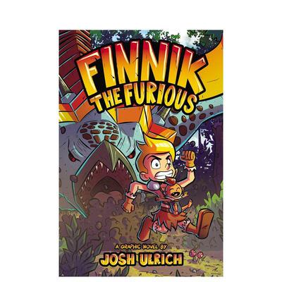 【预售】愤怒的芬尼克 卷1（精装） Finnik The Furious 英文进口原版儿童漫画图书 爆笑漫画Josh Ulrich