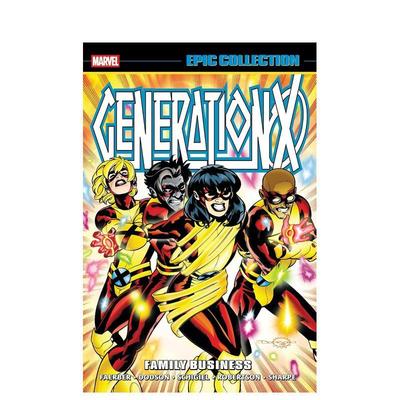 【预售】X 世代史诗合集家族生意Generation X Epic Collection英文漫画图书Terry Dodson平装Marvel进口原版书