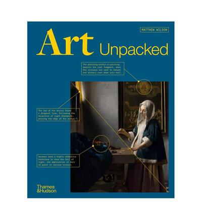 【现货】艺术解析50件艺术杰作Art Unpacked 英文艺术总论历史理论评论Matthew WilsonThames & Hudson精装进口原版书
