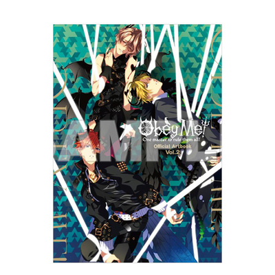 【预售】ObeyMe!官方艺术集2日文游戏设定集进口原版书平装14岁以上Obey Me! Official Artbook　Vol.2 NTTソルマーレ 一二三書房