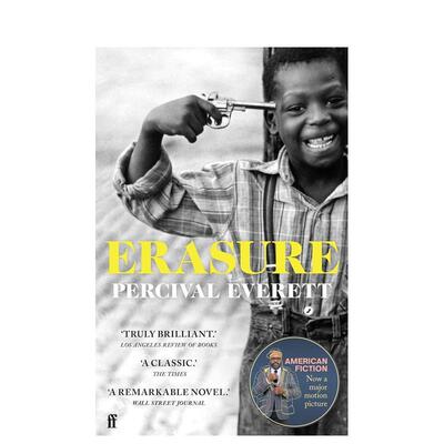 【预售】擦除奥斯卡提名影片美国小说原作英文文学小说Erasure平装进口原版书Percival Everett Faber & Faber