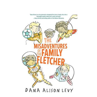 【现货】Fl家族的不幸遭遇Misadventures Of The Family Fl英文儿童绘本人际关系Levy  Dana AlisonYearling Books进口原版书