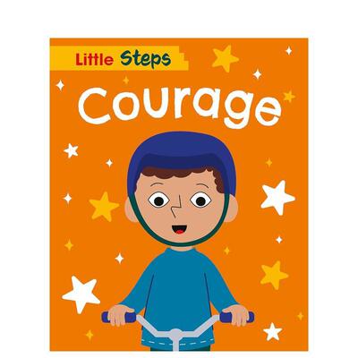 【现货】小步伐 勇气Little Steps英文儿童绘本自我认知情绪管理Kay Barnham平装6-9岁Franklin Watts进口原版书