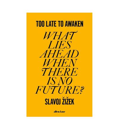 【预售】觉醒太晚了英文人文历史进口原版外版书精装14岁以上Too Late to Awaken Slavoj ZizekAllen Lane
