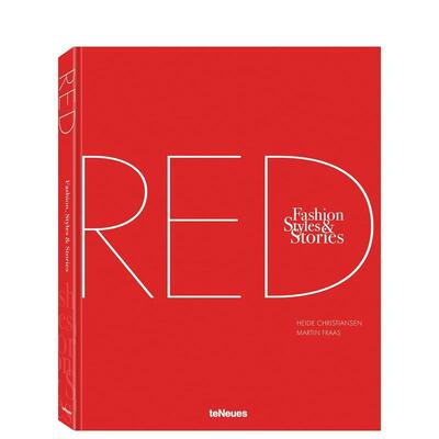 【现货】红书The Red Book英文时尚风格与历史Heide Christiansen精装teNeues进口原版书9783961715923