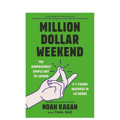 【现货】百万美元周末Million Dollar Weekend英文商业行销Noah KaganEbury Publishing平装进口原版书