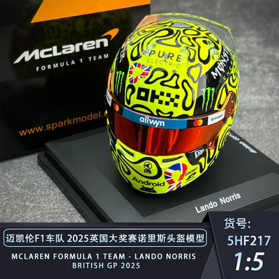SPARK迈凯伦英国诺里斯头盔模型