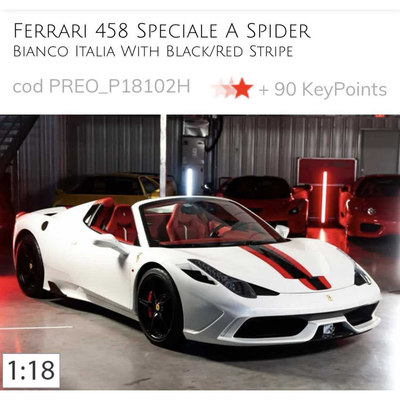 BBR法拉利458SPECIALE汽车模型