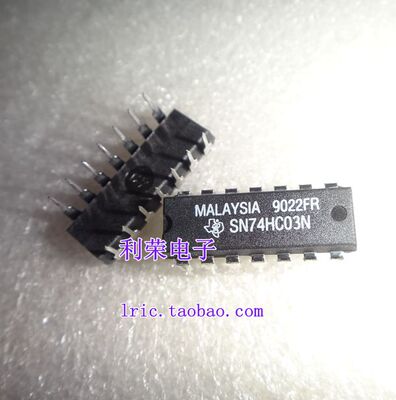 SN74HC03N MM74HC03N MC74HC03AN DIP14 现货供应