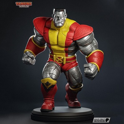 X战警2钢力士Colossus皮奥特漫威3d打印模型stl图纸文件素材高精