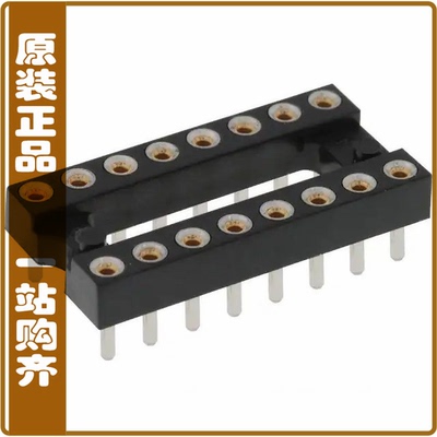 115-47-316-41-003000【CONN IC DIP SOCKET 16POS GOLD】