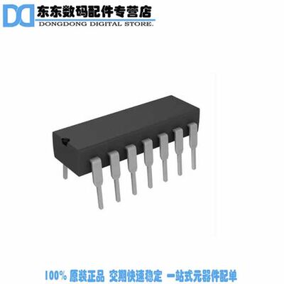 SN7404N DIP-14 栅极和逆变器芯片 集成IC 原装正品