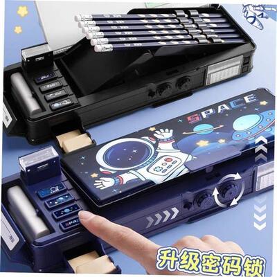 case Plastic pen bag student pencil box kids School supplies