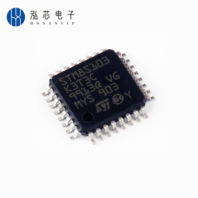 STM8S103K3T3C 全新现货 LQFP-32 8位微控制器-MCU 16MHz/8KB闪存