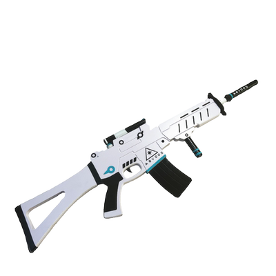 砂狼白子cos光环道具武器假发