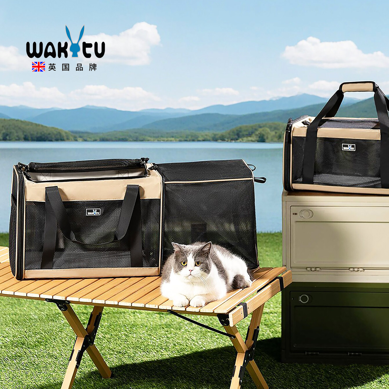 wakytu宠物航空软包猫包宠物登机包南航海航狗狗进客舱软包可拓展