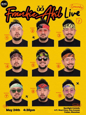 Frankie英语互动专场·English Comedy@追光灯喜剧SpotlightComedy