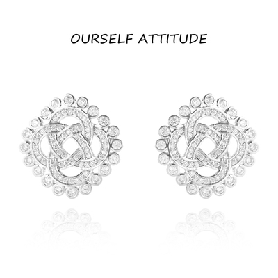 OURSELF复古轻奢精致女耳环